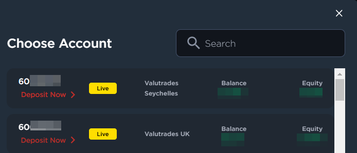 通过本地银行转账进行入金 – Valutrades 帮助中心