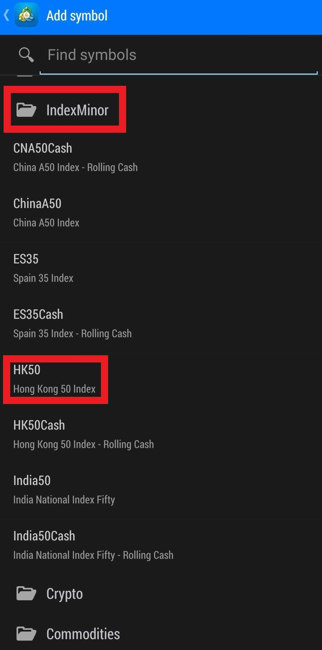 How to View More Trading Symbols on My Android MT4 Mobile Platform ...