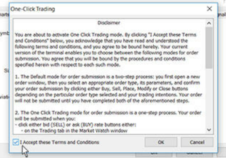 How to Enable One-Click Trading? – Valutrades Help Center